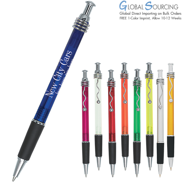 Customized Wired Clip Customized Pen | Promotional Wired Clip ...